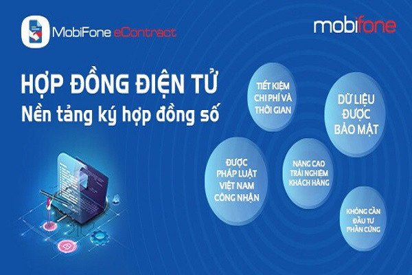 Ký hợp đồng thông minh, chỉ một cú nhấp – MobiFone eContract, kết nối mọi doanh nghiệp